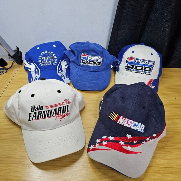 Nascar | Accessories | Vintage Racing Hats Lot Of 5 Dale Earnhardt ...